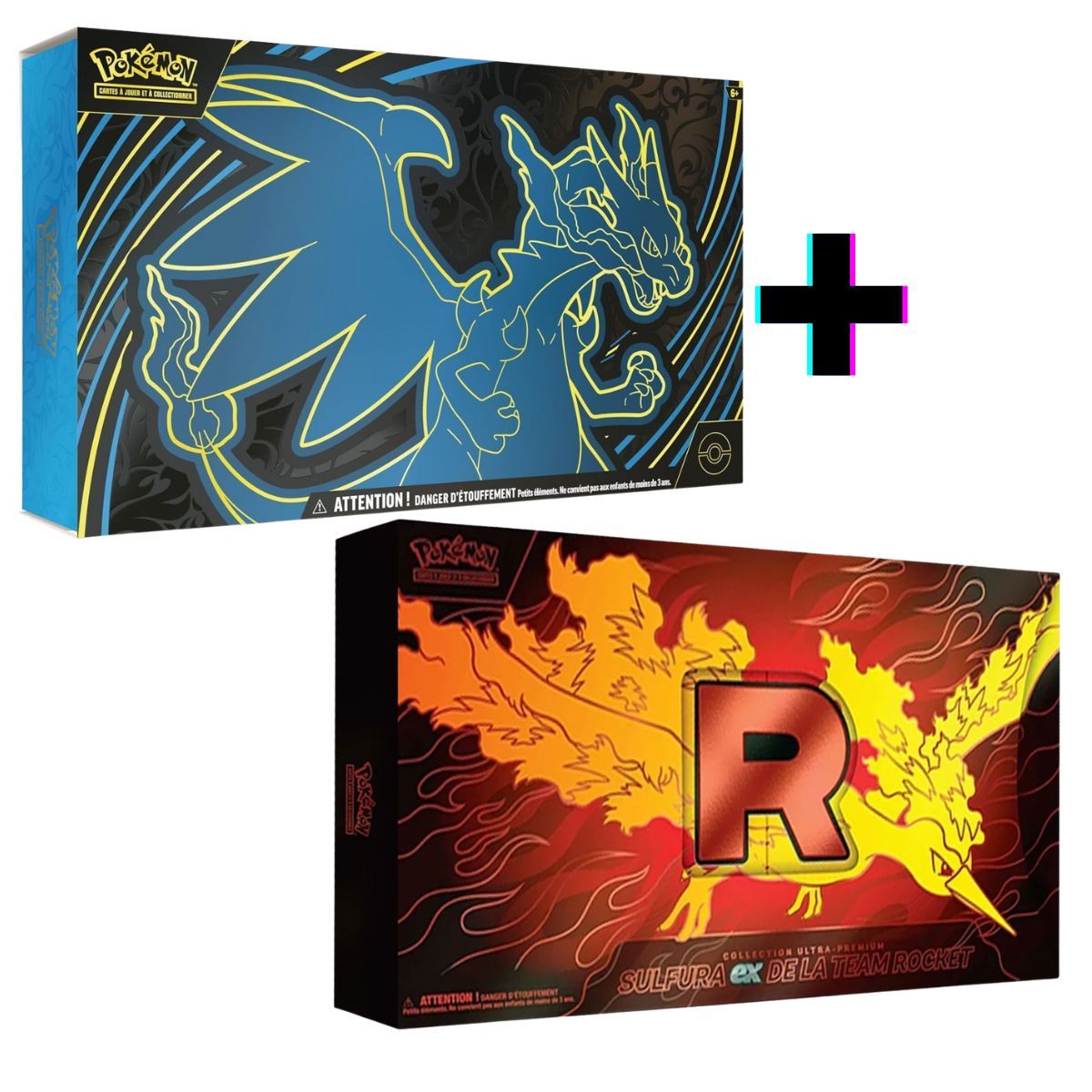 2025 Ultra Premium Box Set of 2 - Team Rocket's Moltres-EX & Mega ...