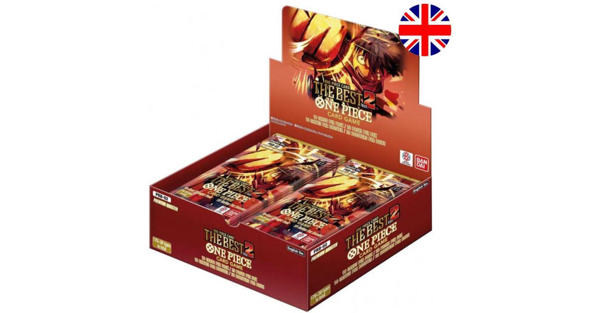 One Piece CG - PRB02 - The Best - Box of 20 Premium Boosters - EN | DestockTCG